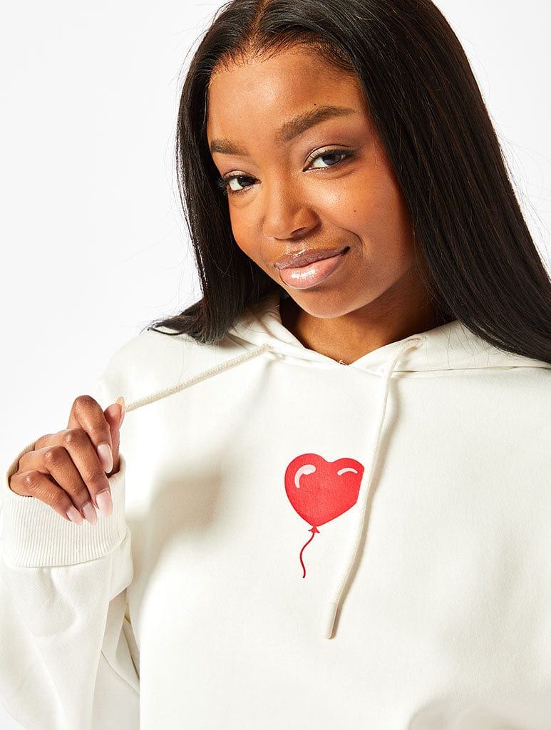 Matilda Hoodie in White | Harry Styles Inspired Merchandise | Skinnydip ...