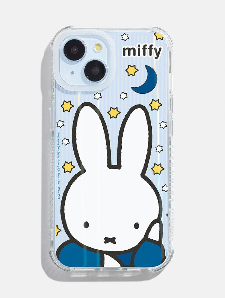 Miffy x Skinnydip Blue Starry Shock iPhone Case | Miffy Star Cases | Skinnydip London