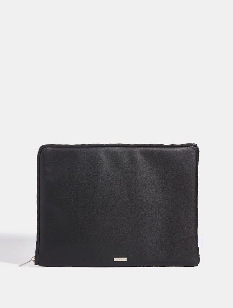Monochrome Daisy Fuzzy Laptop Case | Shop MInimal Laptop Cases ...