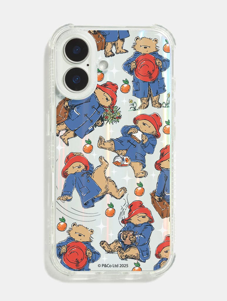 Paddington x Skinnydip Paddington Repeat Holo Shock iPhone Case | Paddington iPhone 17 Cases ...