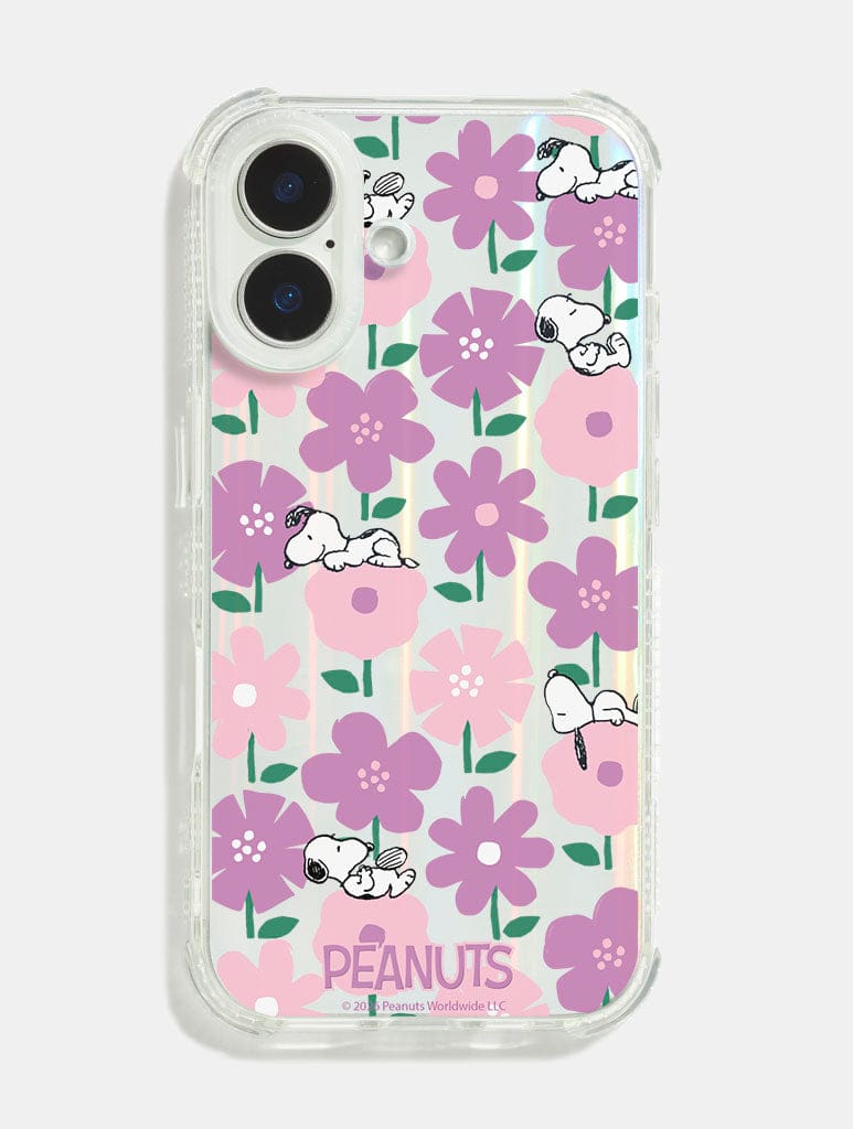 Peanuts x Skinnydip Snoopy Blossom Shock iPhone Case | Snoopy Floral ...