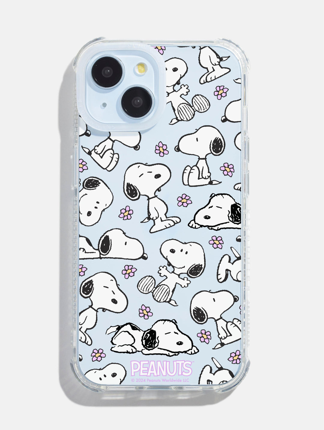 Peanuts x Skinnydip Snoopy Lilac Daisy Shock iPhone Case | Charlie Brown and Peanuts Gifts ...