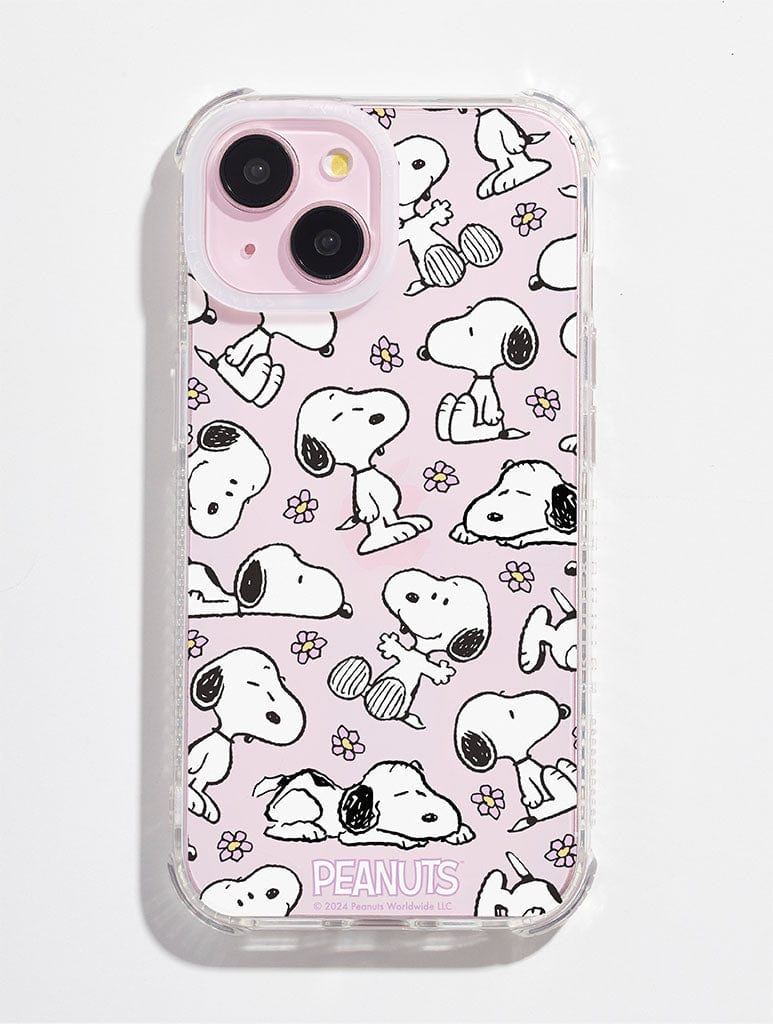 Peanuts x Skinnydip Snoopy Lilac Daisy Shock iPhone Case | Charlie ...