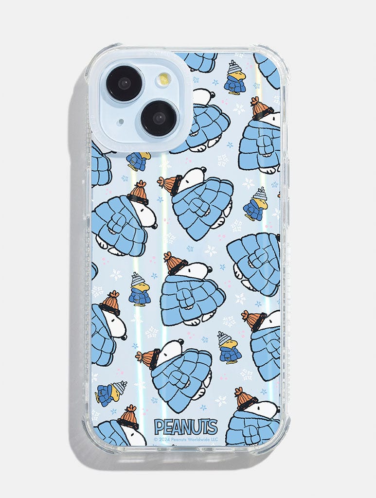 Peanuts x Skinnydip Snoopy Puffer Jacket Shock iPhone Case | Skinnydip ...