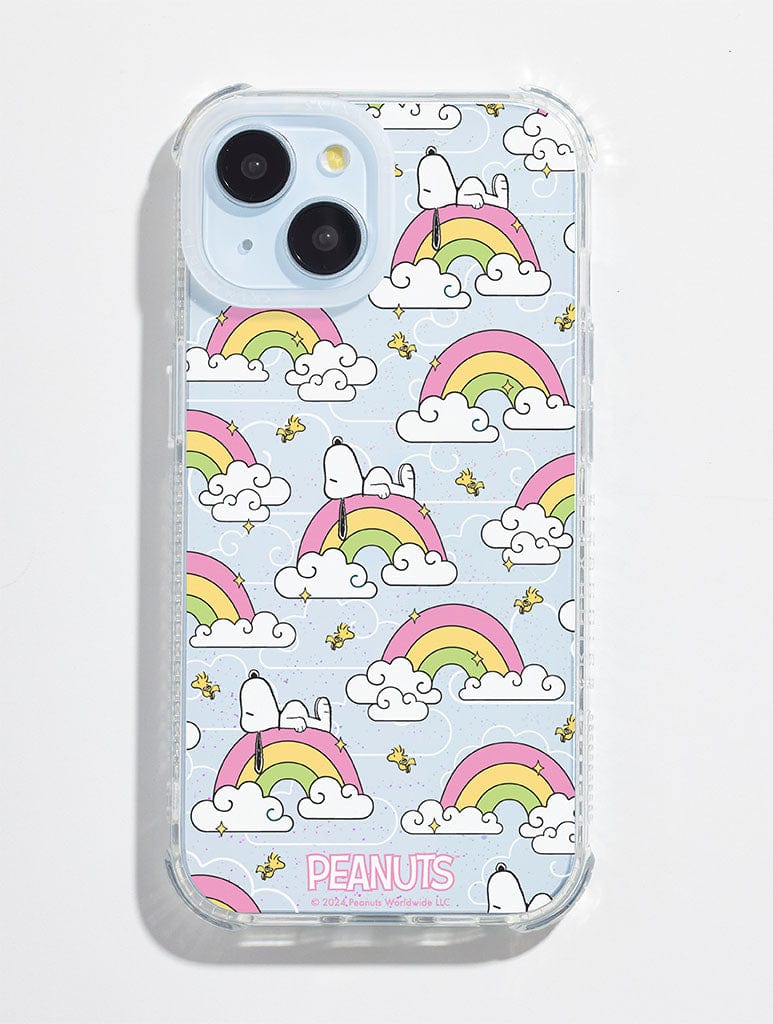 Peanuts x Skinnydip Snoopy Rainbow Repeat Shock iPhone Case | Colourful and Fun iPhone Cases ...
