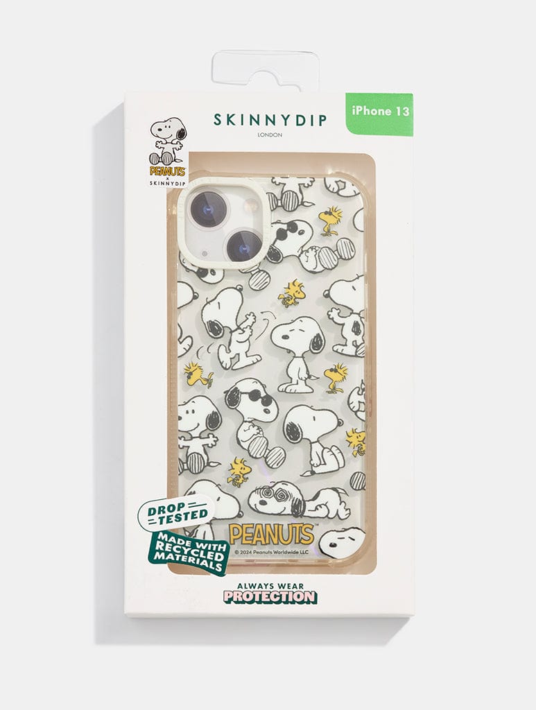 Peanuts x Skinnydip Snoopy Repeat Shock iPhone Case | Browse Classic Snoopy Characters ...