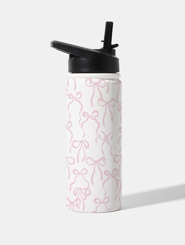 Pink Bows 18oz Stainless Steel Water bottle | Shop Coquette Accessories ...