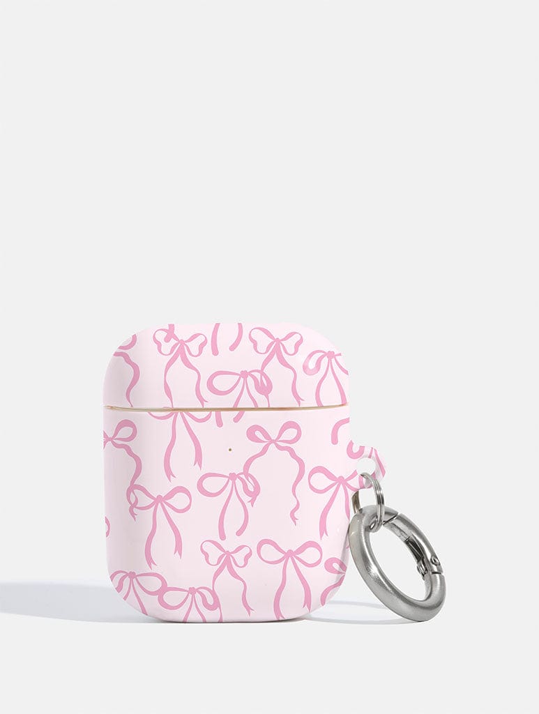 Pink Bows AirPods Case | Shop Coquette Tech Accessories | Skinnydip London