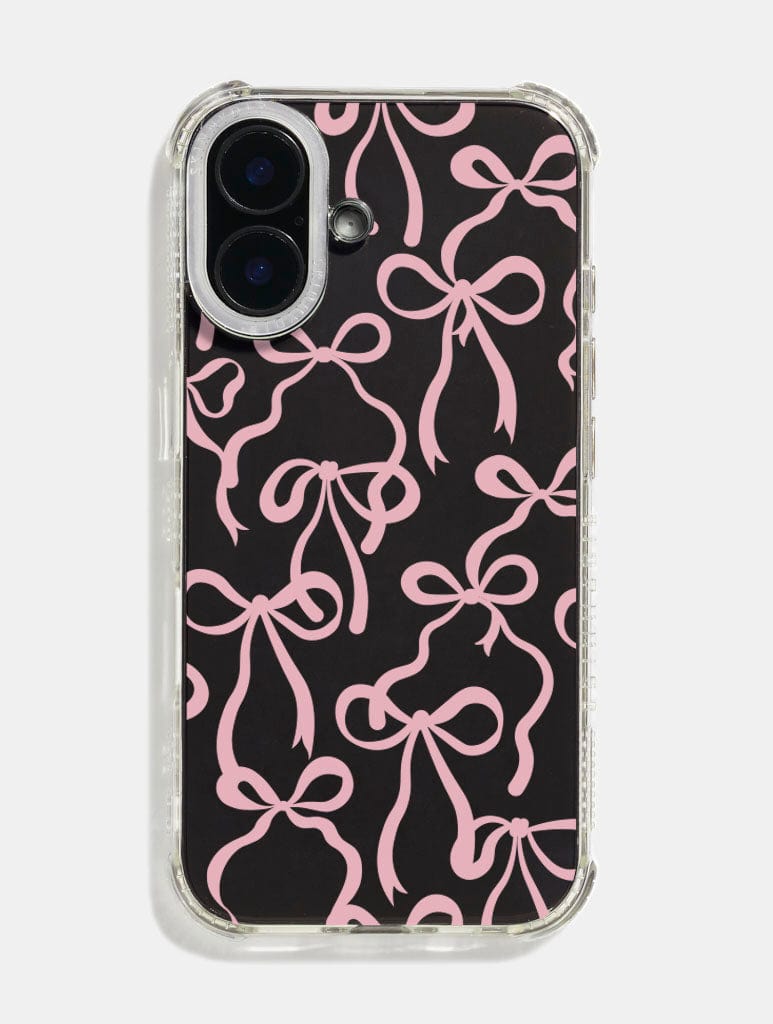 Pink Bows Shock iPhone Case | Cute Bow Accessories for Girls | Skinnydip London