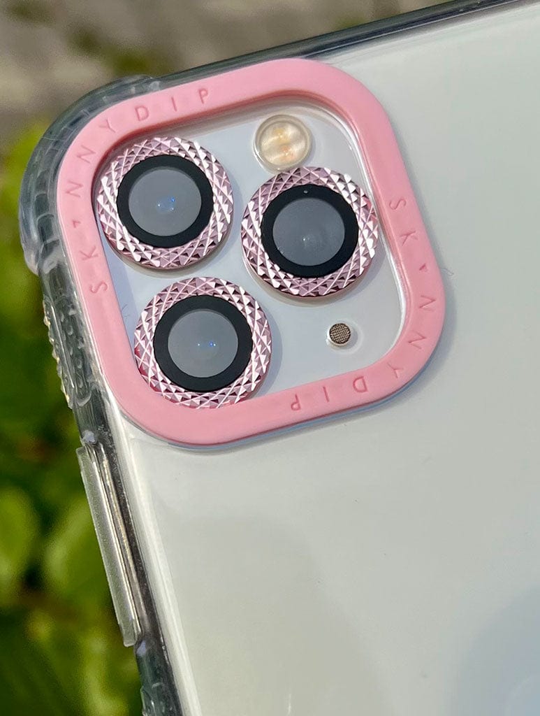 Pink Diamond Protective Camera Hole Covers | Tech | Skinnydip London