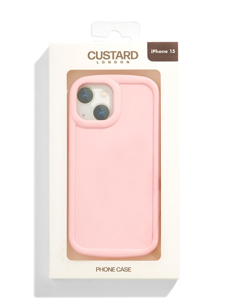 Pink Silicone iPhone Case | Shop Pink Phone Cases | Custard London – Skinnydip London