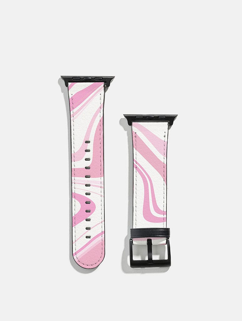 Pink Swirl Apple Watch Strap | New Pink Watch Accessories | Skinnydip ...