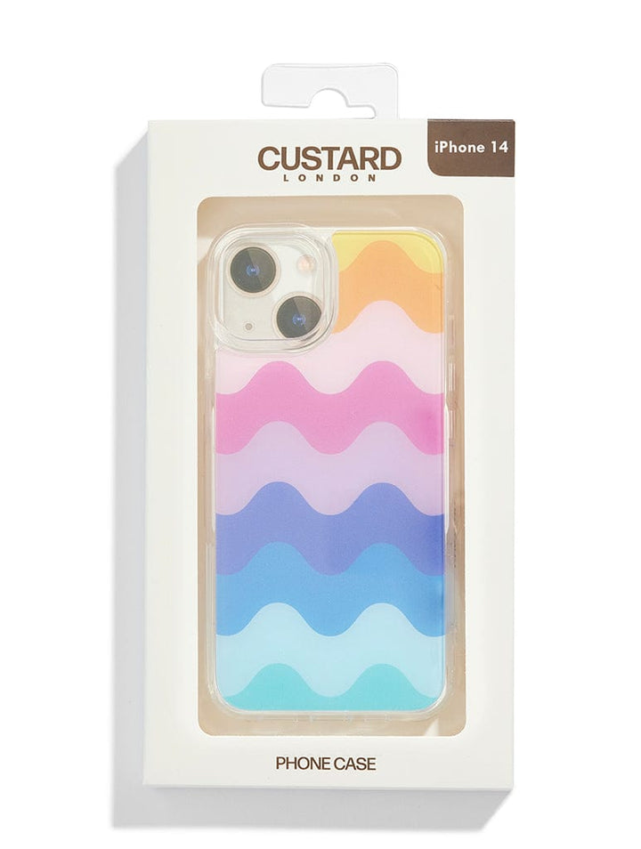 Rainbow Wave Case | Bright Phone Cases | Custard London – Skinnydip London