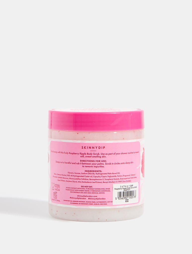 Raspberry Ripple Body Scrub | Sugar Exfoliator | Skinnydip – Skinnydip ...