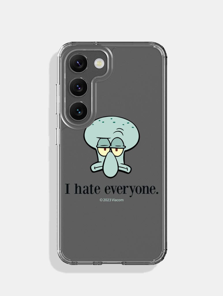 SpongeBob x Skinnydip Squidward I Hate Everyone Android Case | Shop Spongebob Android Cases ...