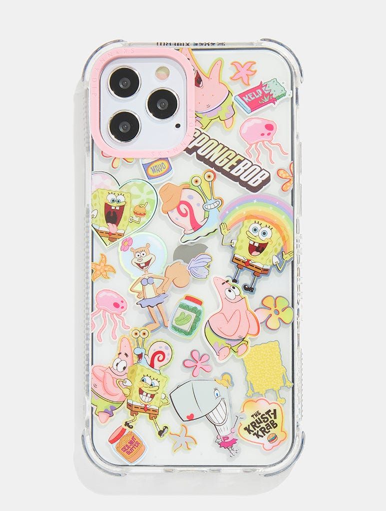 SpongeBob x Skinnydip Sticker iPhone Case | Phone | Skinnydip London