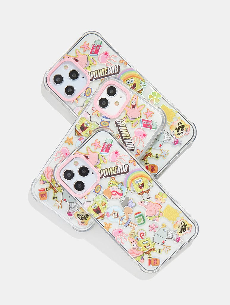 SpongeBob x Skinnydip Sticker iPhone Case | Phone | Skinnydip London