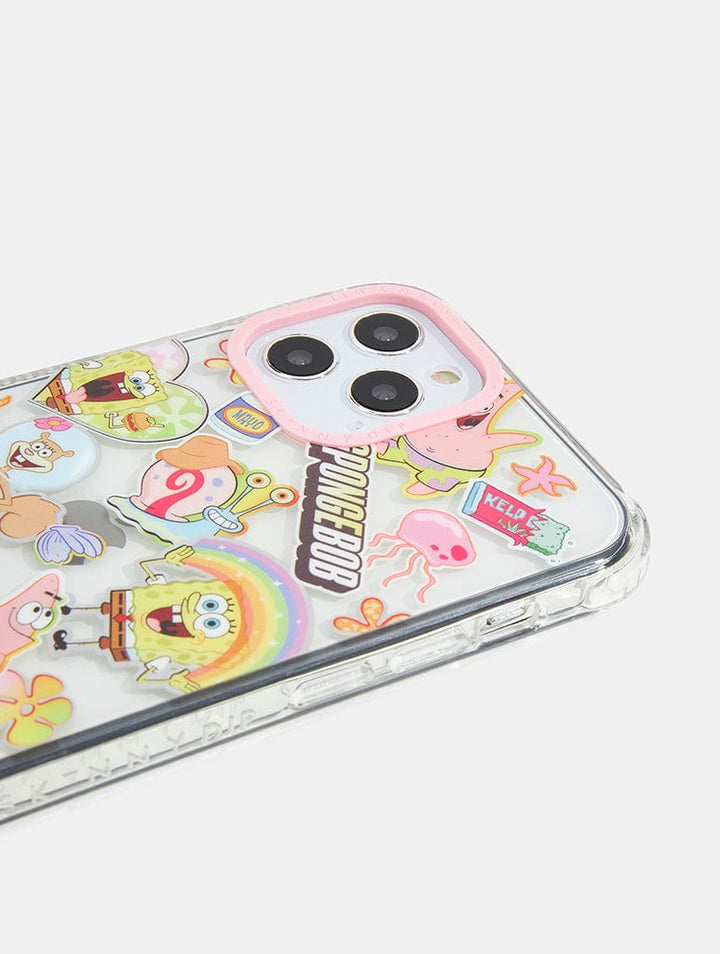 SpongeBob x Skinnydip Sticker iPhone Case | Phone | Skinnydip London