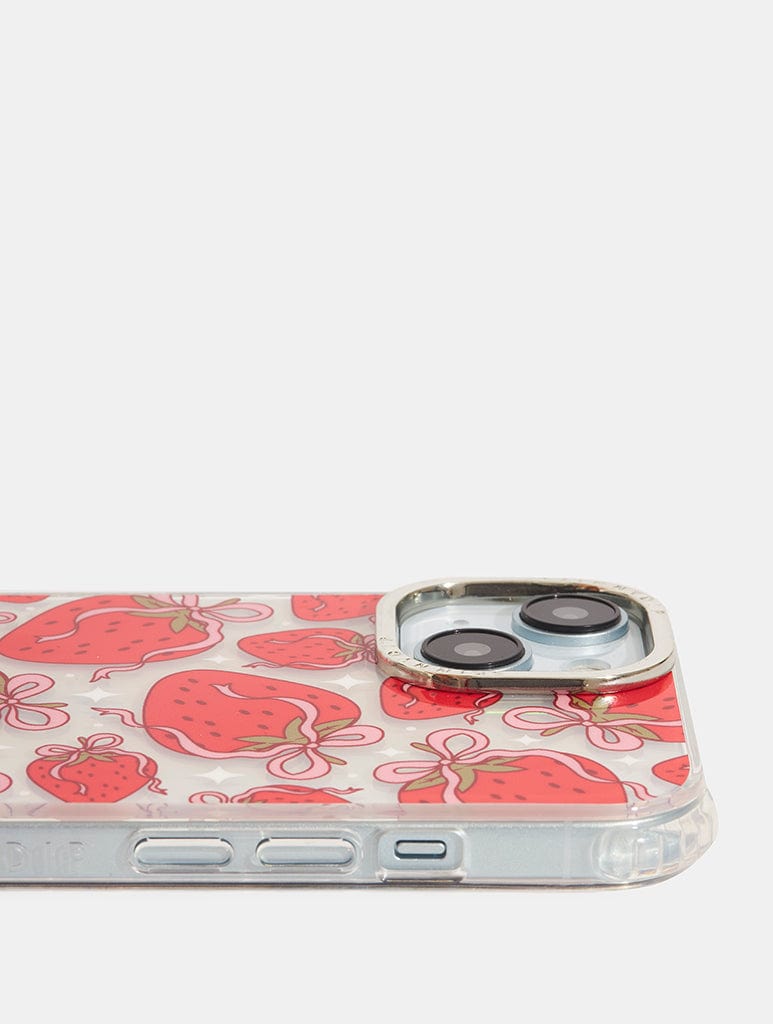 Strawberry Bow Shock iPhone Case | Fruit iPhone Cases and Accessories ...