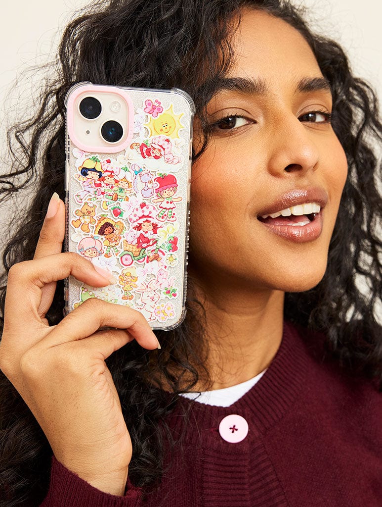 Strawberry Shortcake x Skinnydip Coquette Sticker Case | Strawberry Shortcake Inspired Phone ...