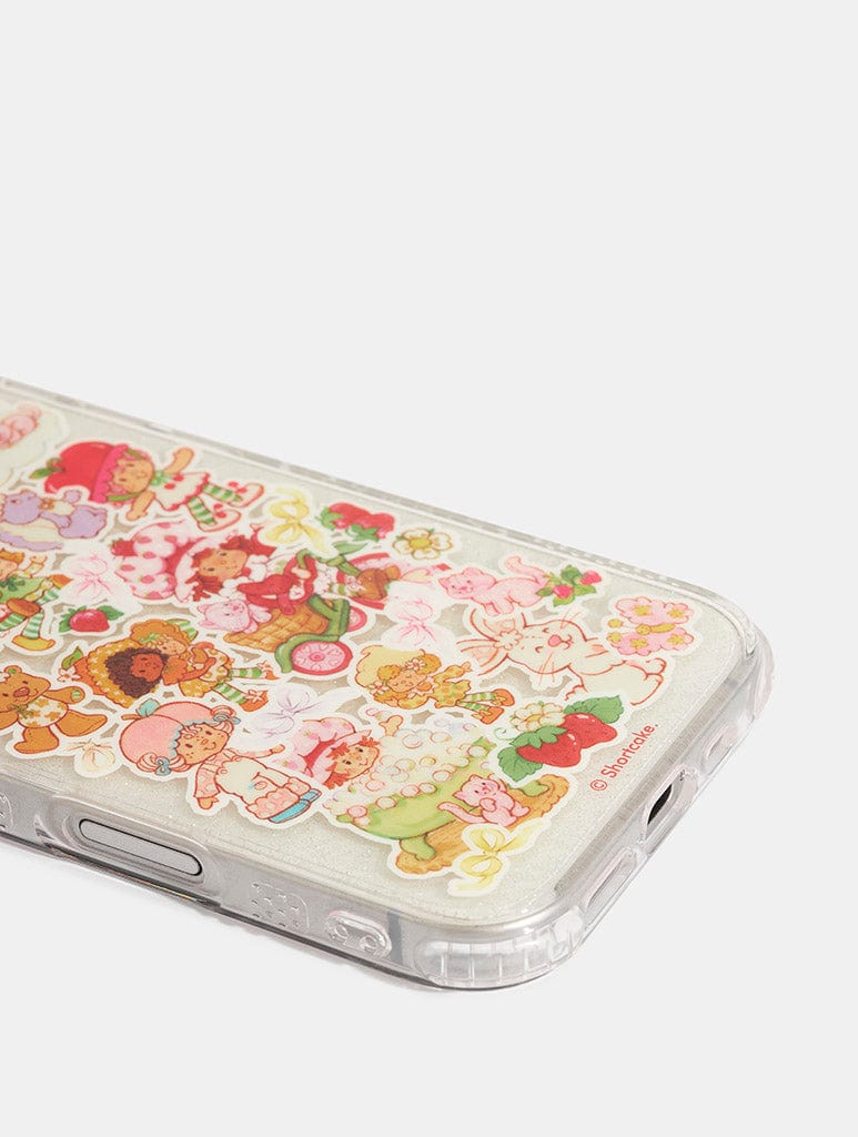 Strawberry Shortcake x Skinnydip Coquette Sticker Case | Strawberry Shortcake Inspired Phone ...