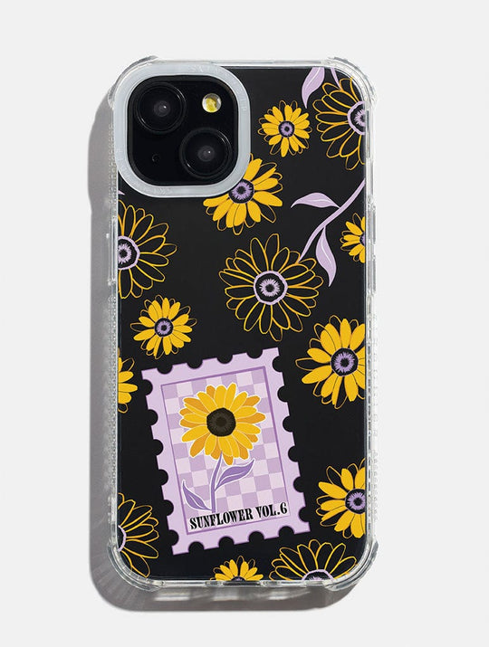 Sunflower Shock iPhone Case | Hand-designed Floral Accessories | Skinnydip London
