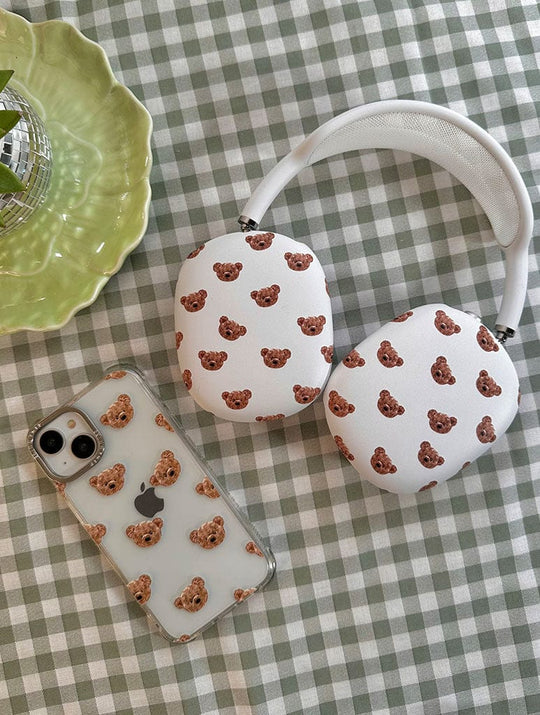 Teddy Bear AirPods Max Case in Matte | Shop Cute AirPods Cases | Skinnydip London