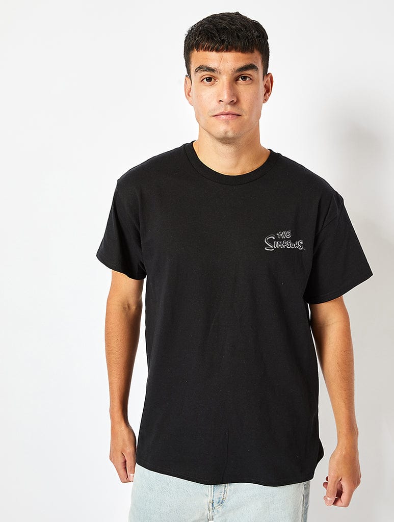 The Simpsons The Bullies T-Shirt in Black | The Simpsons Graphic Tees ...