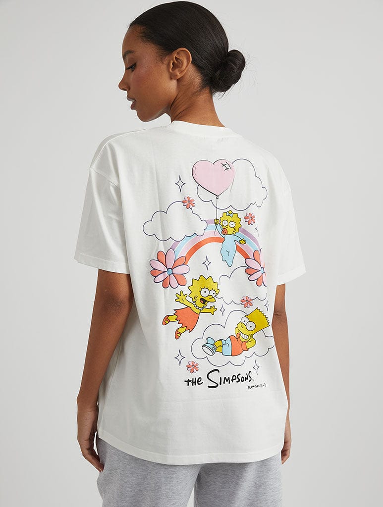 The Simpsons x Skinnydip Bart, Lisa & Maggie Rainbow T-Shirt | Graphic ...