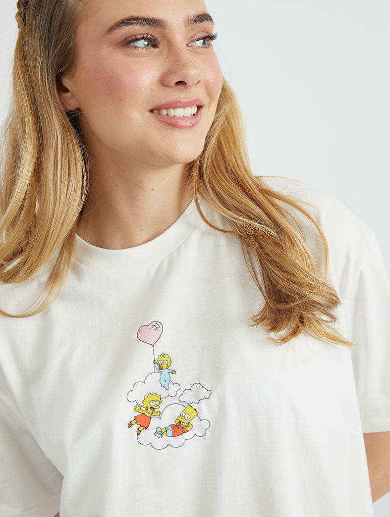 The Simpsons x Skinnydip Bart, Lisa & Maggie Rainbow T-Shirt | Graphic ...