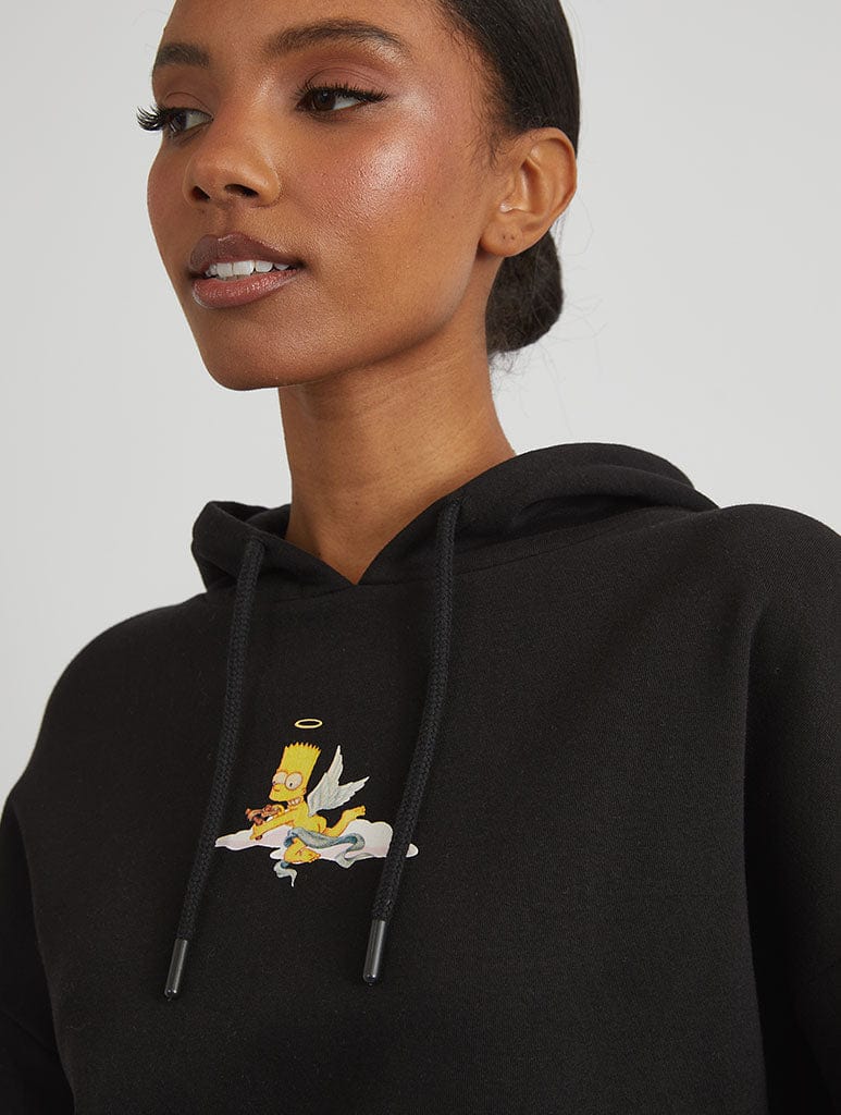 The Simpsons x Skinnydip Bart Simpson Hoodie | Cupid Bart Hoodie ...