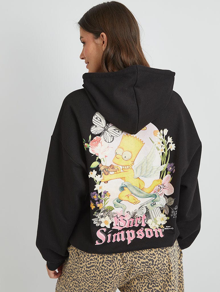 The Simpsons x Skinnydip Bart Simpson Hoodie | Cupid Bart Hoodie ...