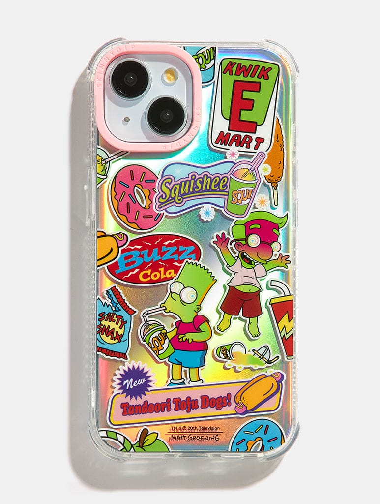 The Simpsons x Skinnydip Kwik-E-Mart Sticker iPhone Case – Skinnydip London