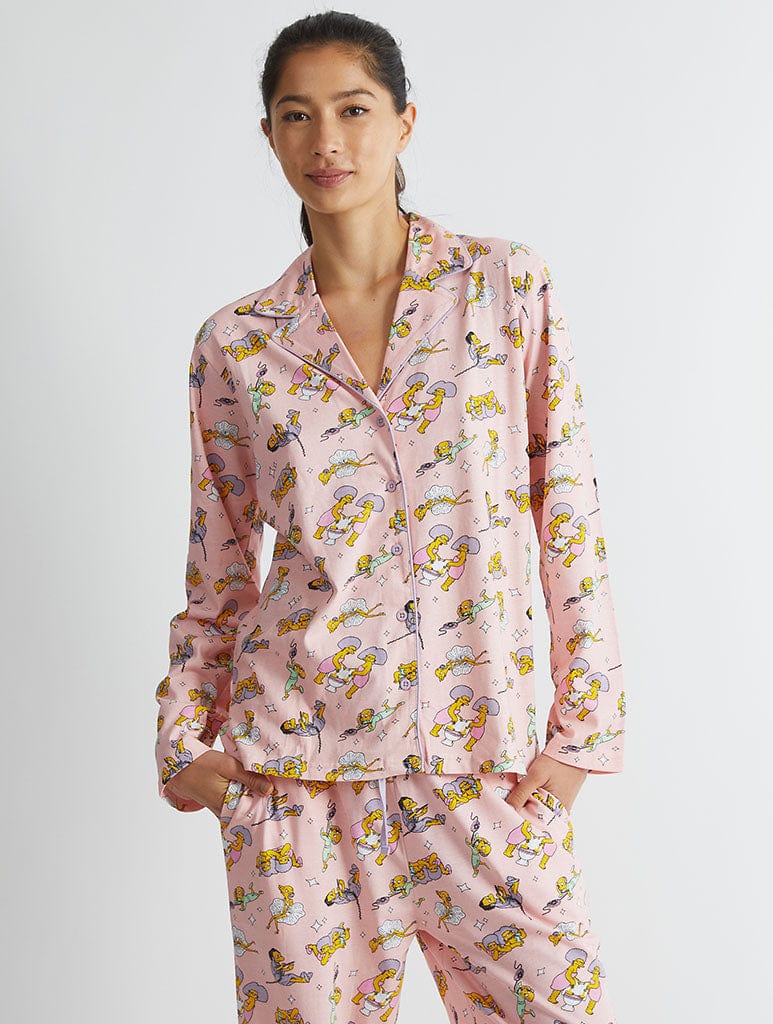 The Simpsons x Skinnydip Pyjama Set in Pink – Skinnydip London