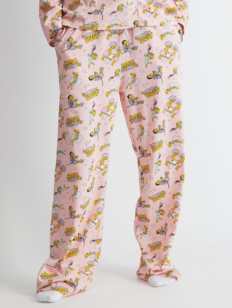 The Simpsons x Skinnydip Pyjama Set in Pink – Skinnydip London