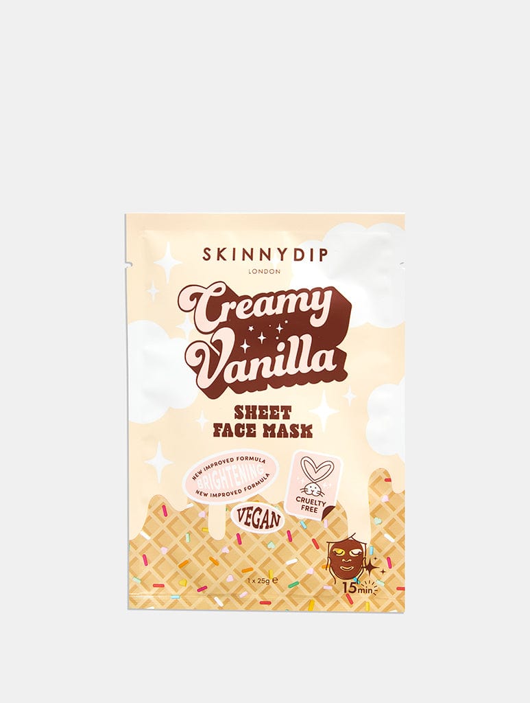 Vanilla Sheet Mask | Glowing Face Mask | Skinnydip London