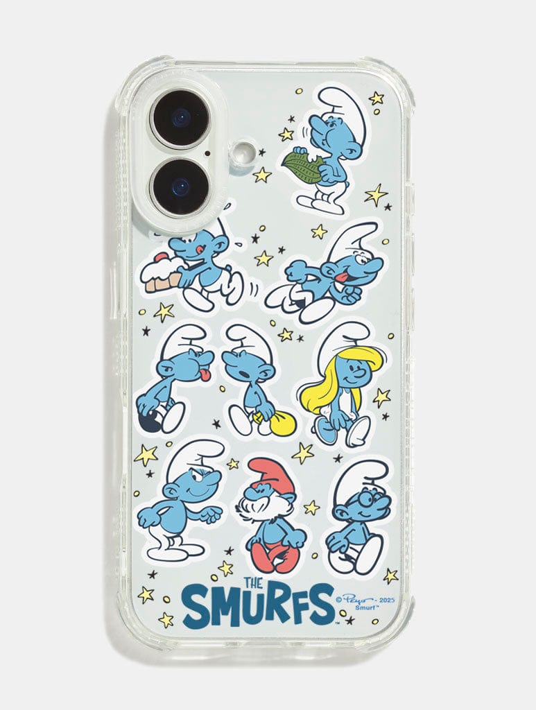 The Smurfs Sticker Shock iPhone Case | Skinnydip London