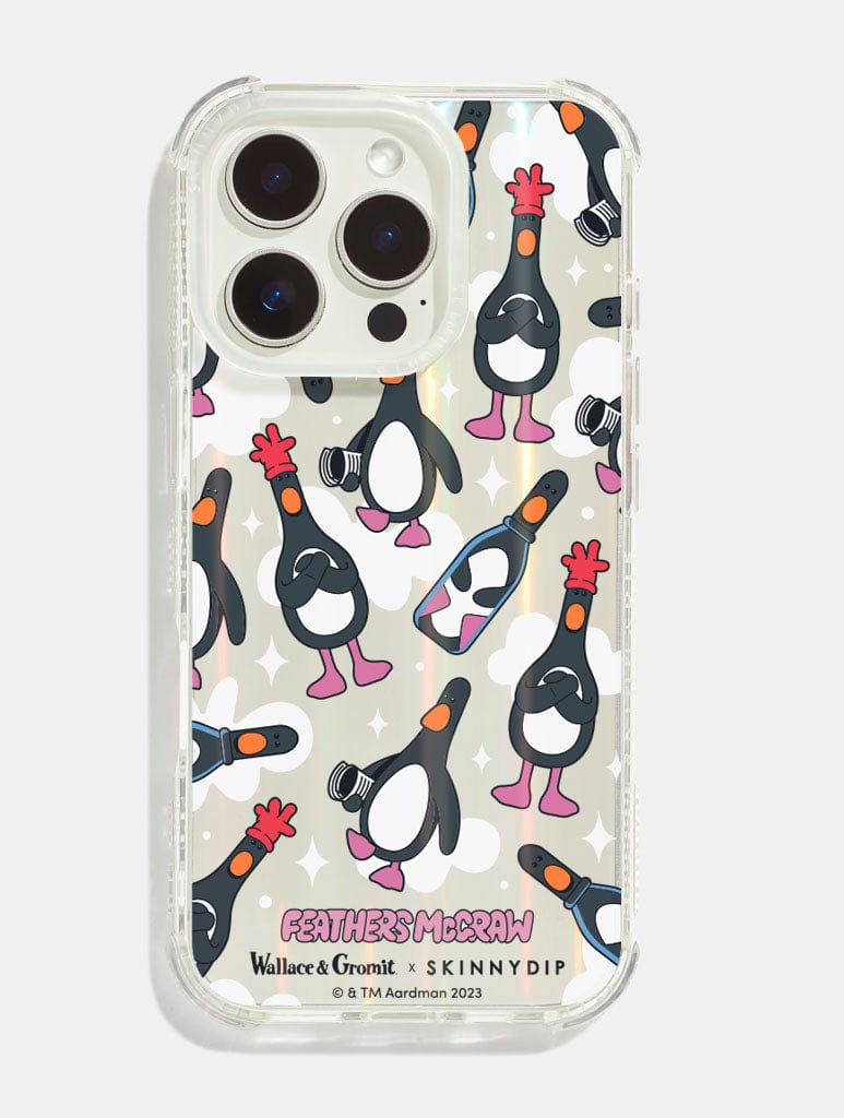 Wallace & Gromit x Skinnydip Feathers Shock iPhone Case | Wallace and Gromit Villains ...