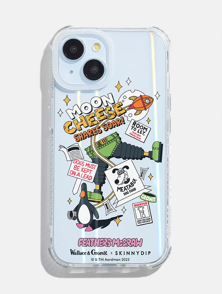 Wallace & Gromit x Skinnydip Moon Cheese Shock iPhone Case | Wallace and Gromit Inspired ...