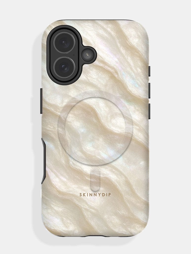 White Pearl MagSafe Ultra Protective iPhone Case – Skinnydip London