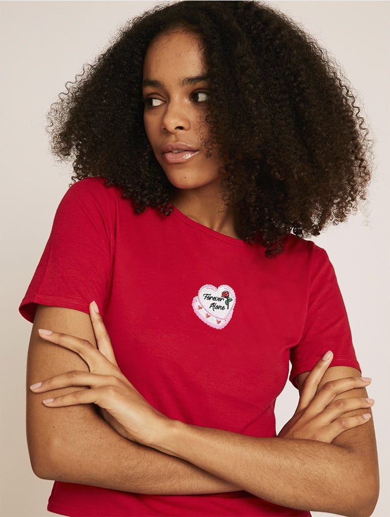 Forever Alone Crop Top | Womens Clothing | Skinnydip London