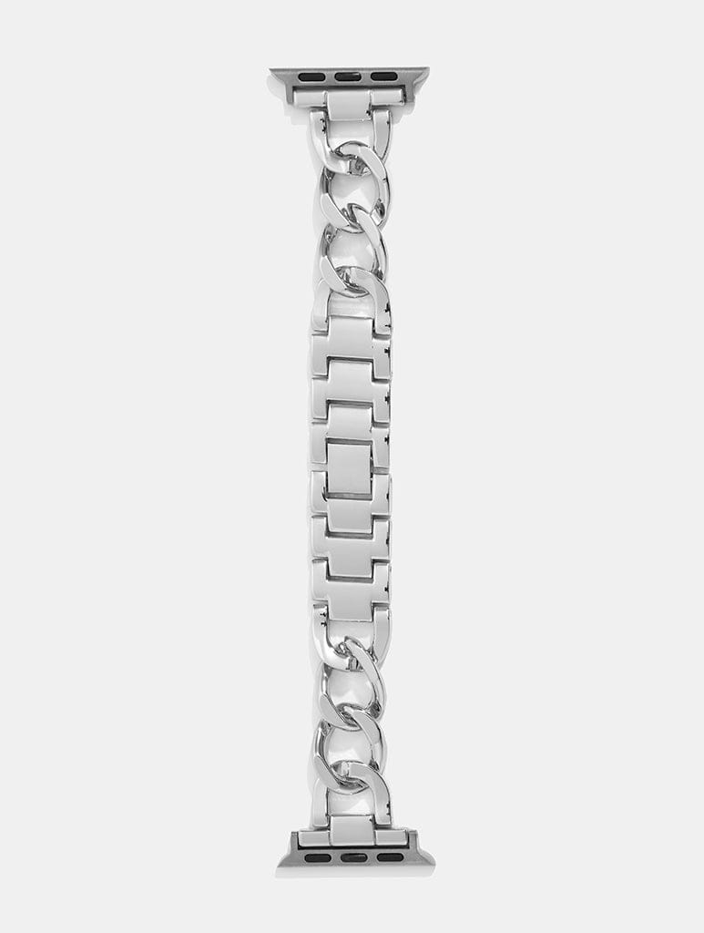 Silver Chain Link Apple Watch Strap | Watch Straps | Skinnydip London